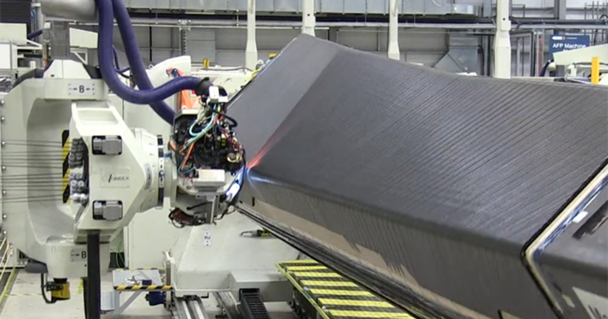 Advanced automated fibre placement machine - Video - News & insights - GKN