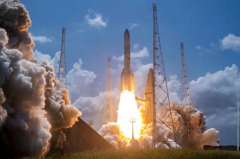 Congratulations to the entire Ariane team on the successful launch of ...